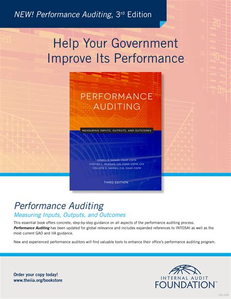 Pdf Performance Auditing Measuring Inputs Outputs And Outcomes