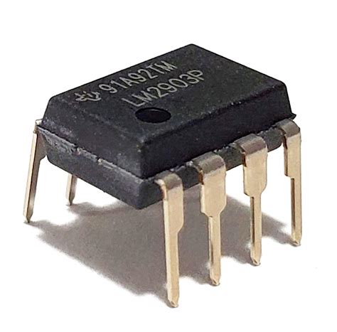 Lm2903p Lm2903 Dual Differential Comparator Automotive Grade Breadboard