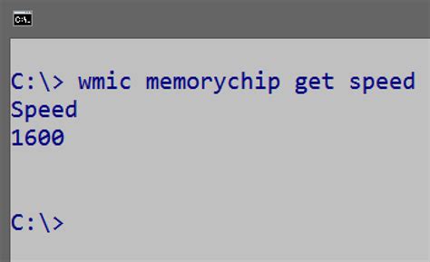 Checking Bus Speed Of RAM Ict Link
