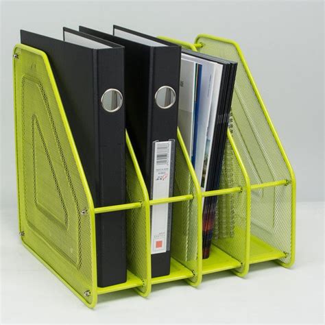 Детский органайзер канцелярский вертикальная подставка настольная для канцелярии учебников книг