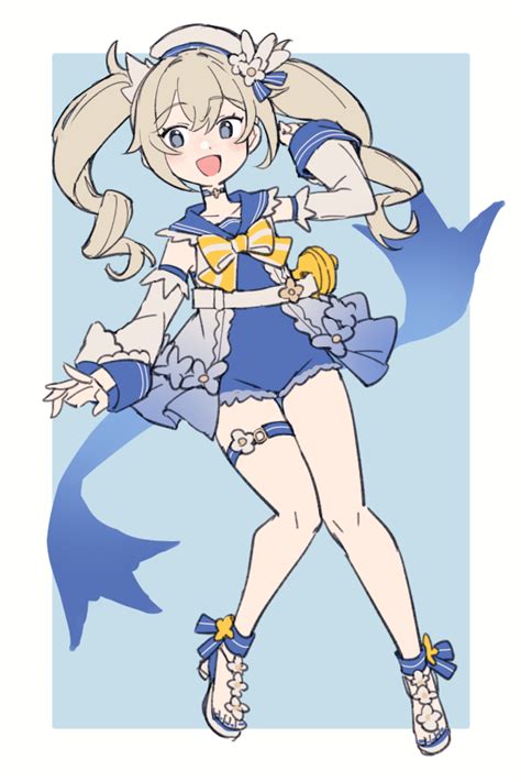 Barbara Summertime Sparkle Genshin Impact Danbooru