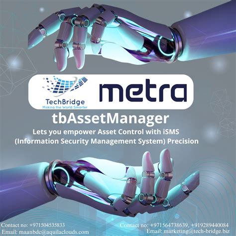 Metra On Linkedin Metra Techbridge Datasecurity Cybersecurity Assetmanager Isms…