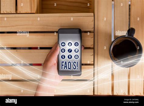 Conceptual Hand Writing Showing Faq S Concept Meaning List Of Questions And Answers Relating To