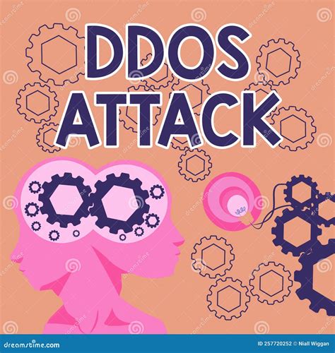 Inspiration Showing Sign Ddos Attack Concept Meaning Disturbed Access