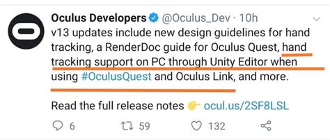 Hand Tracking Support On Pc Through Unity Editor When Using Oculus