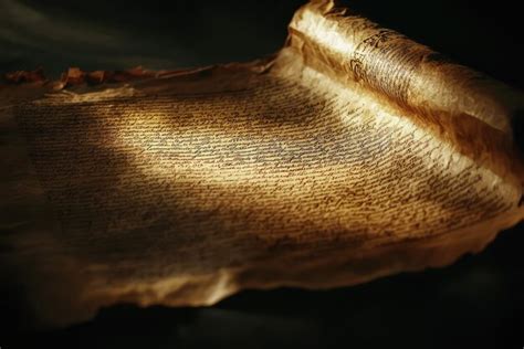 A Glimpse Into History Illuminating The Intricate Calligraphy Of An