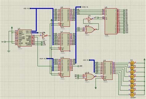 8086设计跑马灯仿真，为什么ad都是灰色的？ Csdn社区