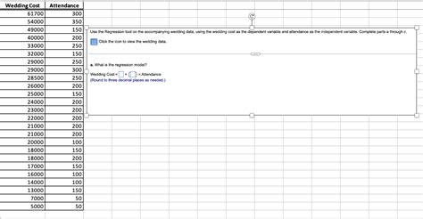 Solved A What Is The Regression Model Chegg Com