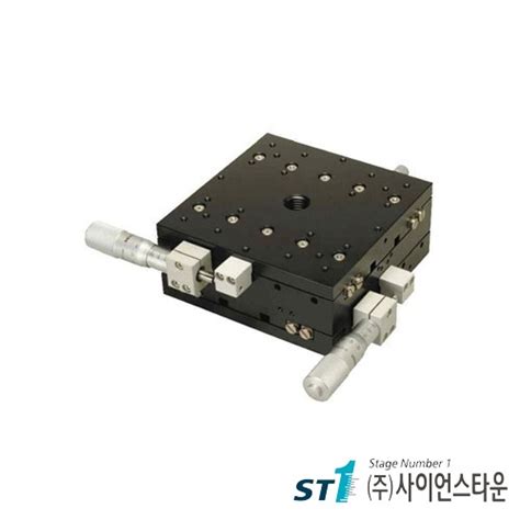 정밀 수동 스테이지 Xy Stage 80×80 Sm2 838r 사이언스타운