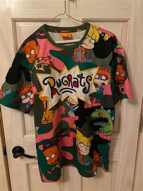 Nickelodeon Rugrats Stitched Baseball Jersey Front S Gem