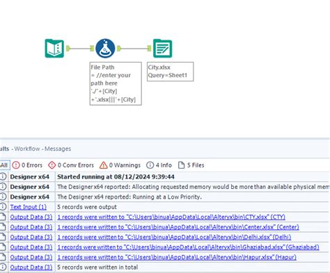 Solved Multiple Sheet Output Alteryx Community
