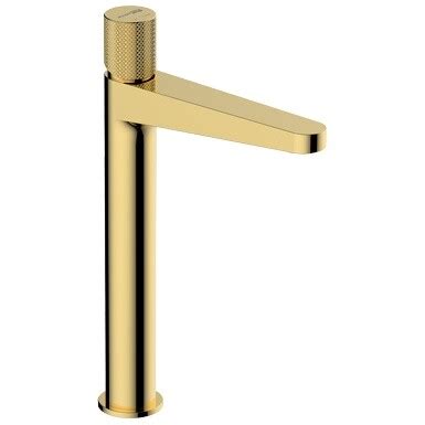 Смеситель для раковины из латуни золотой Wasserkraft 7603H Артикул: 00 ...