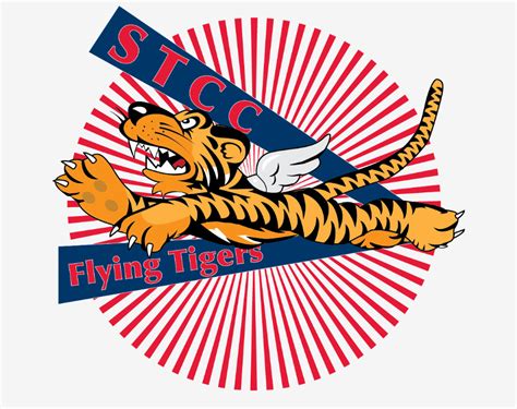 Flying Tigers Mascot Behance