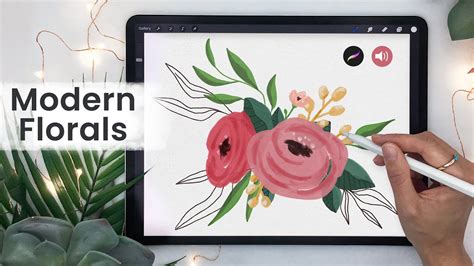How To Draw Watercolor Flowers In Procreate Best Flower Site