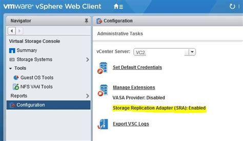 Remote Infrastructure Management Vmware Srm82 With Netapp Array Based