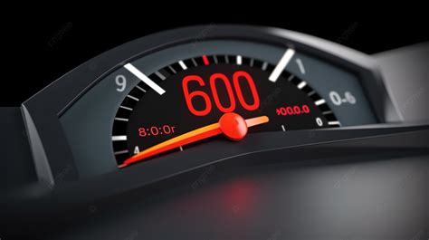 Speedometer Credit Rating Scale 3d Control Panel Icon With 60 Normal Risk Indicator Background