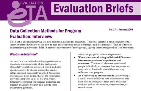 Data Collection Methods Interviews
