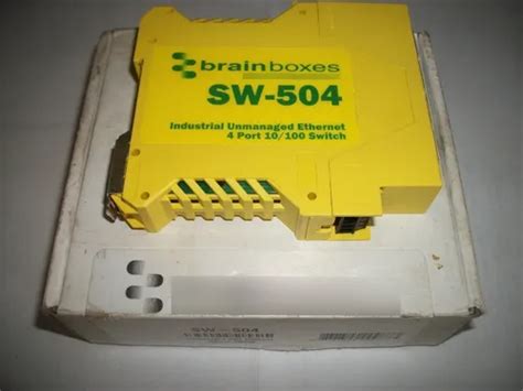 Switch Ethernet 4 Puertos Modelo Brain Boxes Mercadolibre