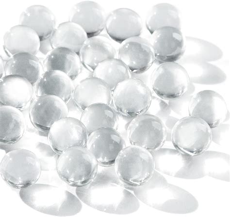 Futureplusx 5lb Glass Marbles 063inch Clear Marbles Bulk