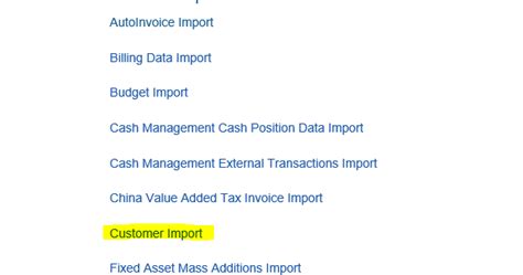 Oracle Application S Blog Part Customer Import In Oracle Fusion Through FBDI