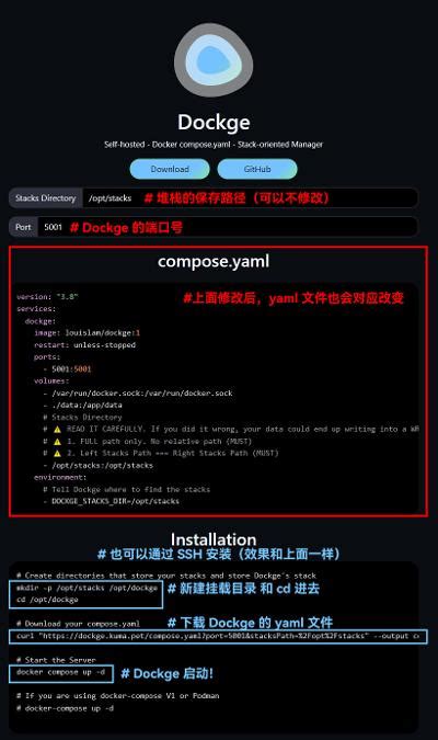 Dockge 更优雅地管理 Docker Compose Docker应用吧