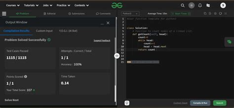 Sumit Chaurasiya On Linkedin Codingjourney Geeksforgeeks Problemsolving Python Keeplearning