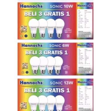 Jual Lampu Led Bohlam Hannochs Sonic Watt Original Murah Harga Diskon Desember Blibli Com