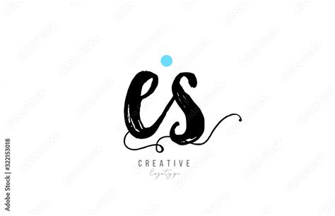 Vetor De Es E S Vintage Letter Alphabet Combination Logo Icon