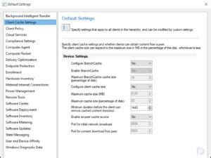 Configure Client Settings In SCCM Configuration Manager