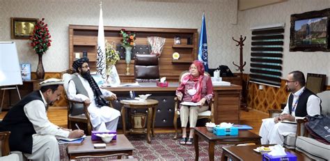 دیدار معین امور کار با سرپرست و مسوول پروژهٔ معیارهای جهانی سازمان بین