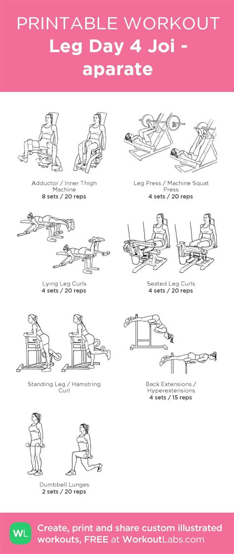 Leg Day 4 Joi Aparate Work Out Routines Gym Workout Leg Press Machine