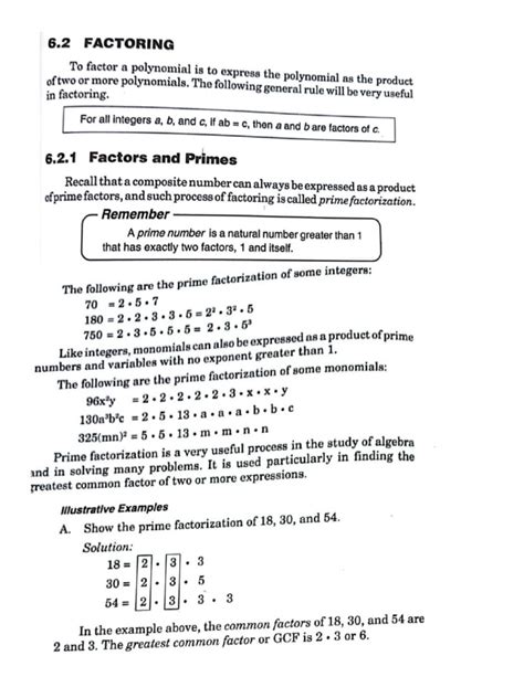 factors and primes pdf