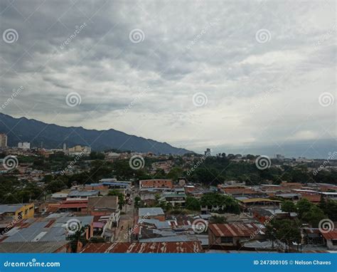 Panoramic View Of The City Of Ibague In Colombia Stock Image Image Of