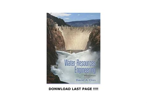 Water Resources Engineering Ppt