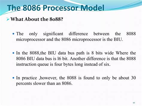 Architecture Of 8086 Pptx