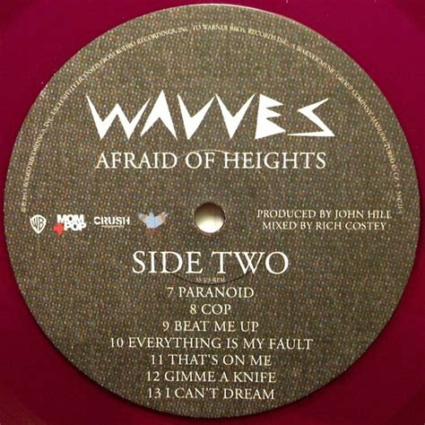 Release “afraid Of Heights” By Wavves Cover Art Musicbrainz