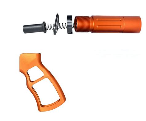 Short Buffer 2 Part Kit Anodized Colors