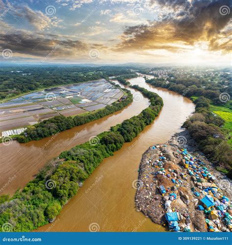 Arbage On The Rivers Of The Amazong Stock Image Image Of Natural Editorial 309139221