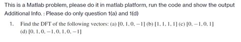 solved this is a matlab problem please do it in matlab