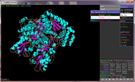 如何用pymol做出那些美呆的结构图（基础篇） 知乎