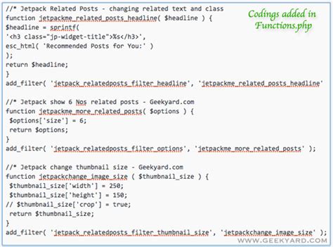 Customize Jetpack Related Posts Change Title No Of Related Posts More
