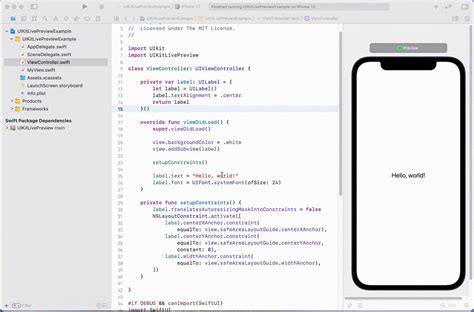 GitHub Nicoelayda UIKitLivePreview Xcode Live Previews For UIKit