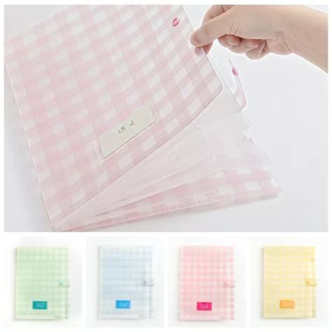 A4 Document Organizer Waterproof Test Paper Organiser File Folder 16