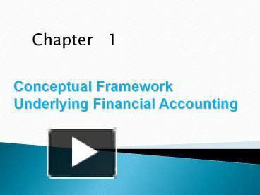 PPT Conceptual Framework Underlying Financial Accounting PowerPoint Presentation Free To