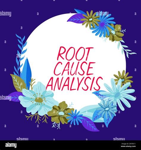 Hand Writing Sign Root Cause Analysis Word Written On Method Of Problem Solving Identify Fault