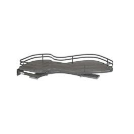 Rev A Shelf 5370 The Cloud Contemporary Collection Steel Wood 1 Shelf Blind Corner Shelf