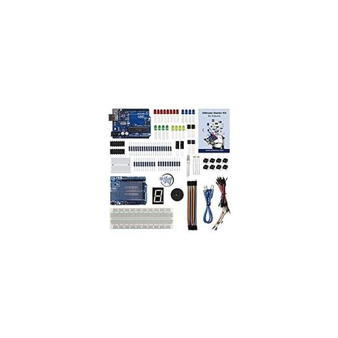 uctronics primary starter kit for arduino with instruction bookl