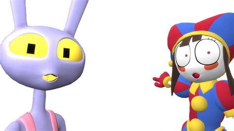 Jax And Pomni Pointing Meme By Redkirb On Deviantart