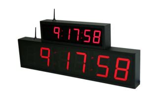 WiFi NTP Digital Wall Clocks TimeMachines Inc
