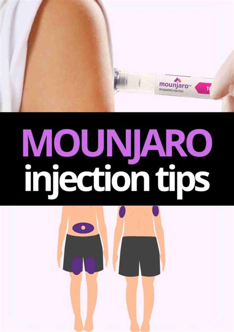 mounjaro injection 7 helpful tips for arm thigh and stomach